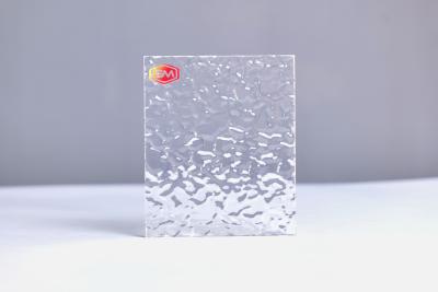 China High Light Transmittance Acrylic Sheet with Surface Pattern for Bright Spaces for sale