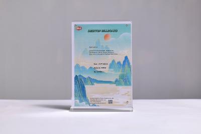 China T Shape Acrylic Tabletop Sign Holders 8.5 x 11 High-end best-selling acrylic sheet for sale