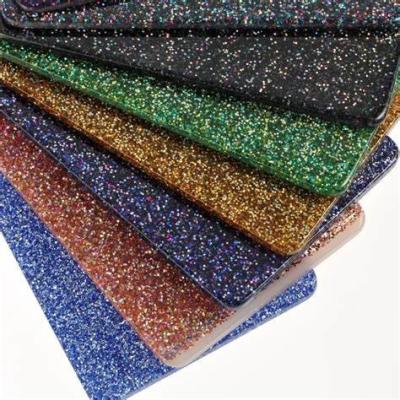 China Plexiglass Glitter Acrylic Sheet for sale