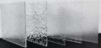 China Extruded Wave 3mm 5mm Thick Striped Clear Linear Pattern Acrylic Sheet for sale