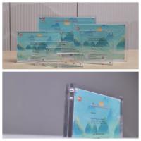 China Clear Transparent Picture Magnetic Acrylic Photo Frame Poster Display Stand for sale
