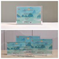China Custom Clear 11x17 8.5x11 inches Acrylic Magnetic Photo Frame for sale