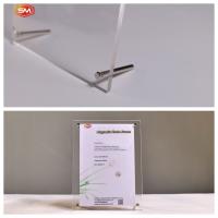 China With Metal Dcrews Acrylic Photo Frame Picture Display Stand Customized Desktop for sale