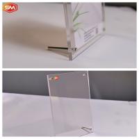 China Acrylic Photo Frame Stand Holder With Screw Desk Picture Poster Frame for sale