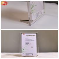 China Acrylic Photo Frame With Stand Countertop Lucite A5 Picture Display for sale