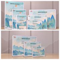China T Shape Acrylic Tabletop Sign Holders 8.5 x 11 High-end best-selling acrylic sheet for sale