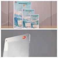 China Double-Sided Magnetic T Shape Acrylic Sign Holder Practical Display for sale