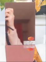 China Smooth Clear Acrylic Mirror Roll For Placing Mirrors for sale