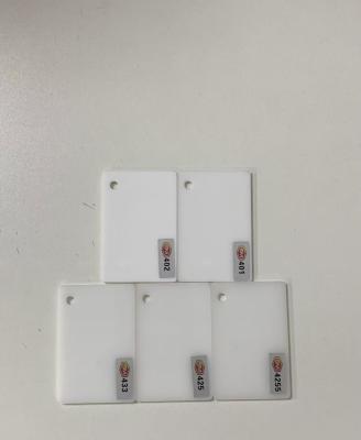 China White Opaque Cast Acrylic Sheet 20mm Thick Sturdy Panel for Custom Signage for sale