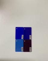 China SM Premium Cast Acrylic Sheet in Vibrant Blue-Violet with Strong Impact Resistance for Custom Furniture for sale