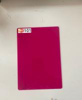 China SM High Grade Cast Acrylic Sheet in Fuchsia Pink with High Transparency for Decor and Display for sale