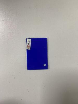 China 20mm Thick Scratch-Resistant Colored Cast Acrylic Sheet for Aquarium Tank Grade Panels for sale