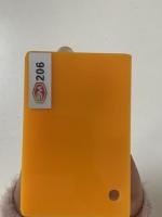 China 22mm Orange Acrylic Sheet for Display Stand Manufacturing for sale