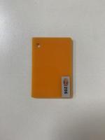 China 22mm Orange Acrylic Sheet for Display Stand Manufacturing for sale