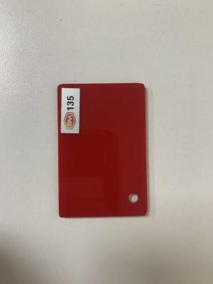 China SM High Grade Cast Acrylic Sheet in Red with Easy Cutting for Cosmetic Store Displays for sale
