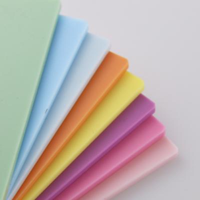 China 20mm Chemical-Resistant Colored Frosted Acrylic Sheet for Laboratory Cabinet Lining for sale