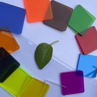 China Premium Colored Clear Acrylic Sheet 18mm for Exhibition Booth Decorations for sale