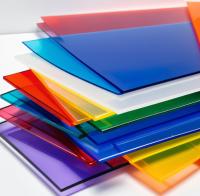 China 20mm Colored Clear Acrylic Sheet for Cosmetic Display & Jewelry Storage for sale