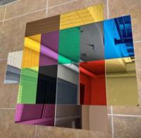 China Mirror Acrylic Sheet 2mm‑6mm Flexible Self‑Adhesive DIY Mirror for sale