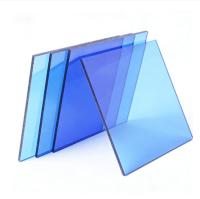 China Premium Blue Tones Acrylic Sheet Waterproof Smooth Panel for Interior Design & Construction for sale