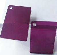 China High Gloss Purple Acrylic Sheet Elegant Panel for Wedding & Event Decoration for sale