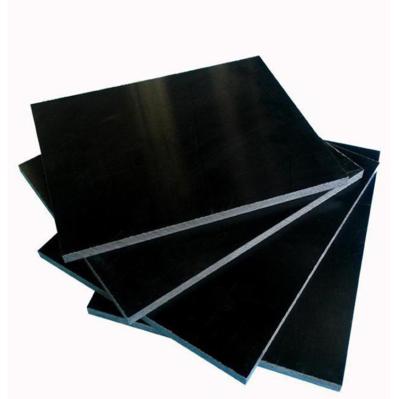 China Wear-Resisting Black Frosted Acrylic Sheet for Gym Equipment Panels 25mm for sale