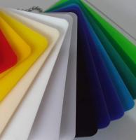China Colored Acrylic Sheet 20mm Modern Decor Sheet for Hotel Front Desk for sale