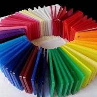 China Colored Acrylic Sheet 20mm Modern Decor Sheet for Hotel Front Desk for sale