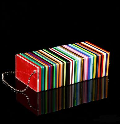 China 30mm Colored Acrylic Sheet Light Diffuser Colored Acrylic Panel for Ceiling Light for sale