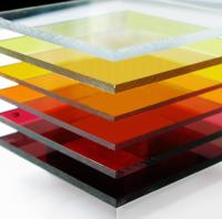 China Colored Acrylic Sheet 18mm Matte Non-Glare Panel for Library Reading Area for sale