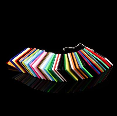 China Colored Acrylic Sheet 18mm Flexible Panel for Architectural Model Making for sale