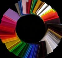 China Colored Acrylic Sheet 18mm Flexible Panel for Architectural Model Making for sale
