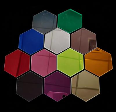 China Flexible 0.8mm-6mm Colored Mirror Acrylic Sheet for sale