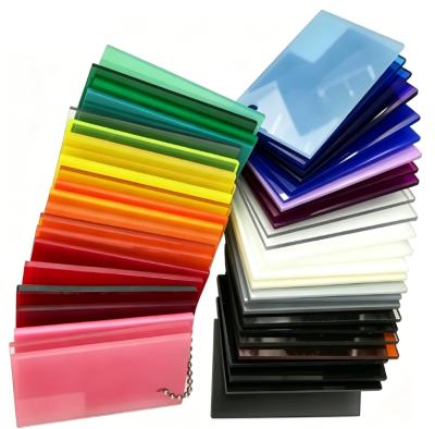 China 1220*2440mm Waterproof Durable Colored Acrylic Sheet for Decoration and Construction for sale
