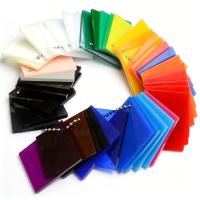 China 1220*2440mm Waterproof Durable Colored Acrylic Sheet for Decoration and Construction for sale