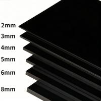 China 2-8mm Black Frosted Acrylic Sheet Custom Size for sale
