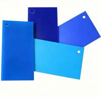 China Impact Resistant Blue Acrylic Sheet 18mm for Large Aquarium Tank for sale