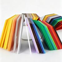China Colored Acrylic Sheet Weather Resistant Custom Cast PMMA Acrylic Sheets for sale