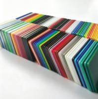 China Solid Opaque Colored UV Resistant Scratch Resistant Cast Acrylic Panel PMMA Sheet for sale