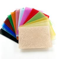 China Customizable Color High Light Transmission Anti-Yellowing Cast Acrylic Sheet for Light Box Production for sale