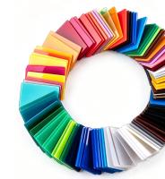 China Uniform Opaque Tone Colored Acrylic Sheet with Excellent Fine-Processing Performance and Superior Surface Flatness for Light Box for sale