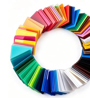 China Uniform Opaque Tone Colored Acrylic Sheet with Excellent Fine-Processing Performance and Superior Surface Flatness for Light Box for sale