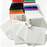 China Milky White Opaque Acrylic Sheet with High Light Transmission and Custom Sizes for Light Boxes for sale