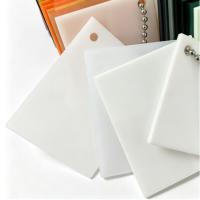 China Milky White Opaque Acrylic Sheet with High Light Transmission and Custom Sizes for Light Boxes for sale