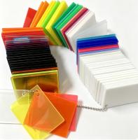 China Customizable Color UV-Resistant Scratch-Resistant Clear Acrylic Sheet for Craft Fabrication for sale