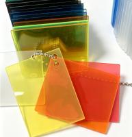 China Customizable Color UV-Resistant Scratch-Resistant Clear Acrylic Sheet for Craft Fabrication for sale
