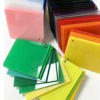China UV Resistant Scratch Resistant Colored Acrylic Sheet PMMA Plastic Panel with Custom Colors for Signage and Display for sale