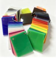 China Custom Size UV Resistant Colored Acrylic Sheet for Commercial Display Projects for sale