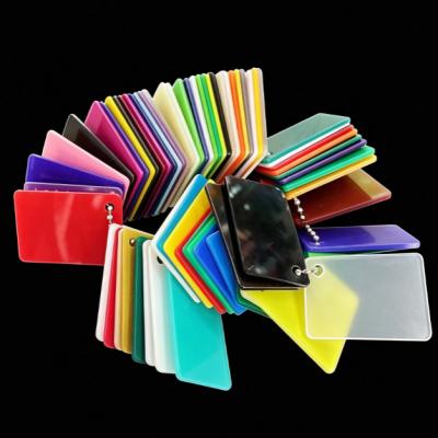 China 2mm Thickness Custom Colors Colored Acrylic Sheet with High Light Transmission for Craft Art Ornament Processing for sale