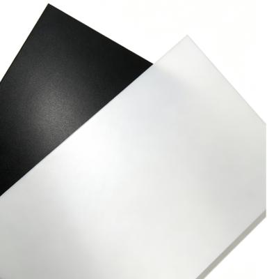 China High Density Frosted Acrylic Sheet with Uniform Frosted Matte Surface for Customizable Size Room Partitions for sale